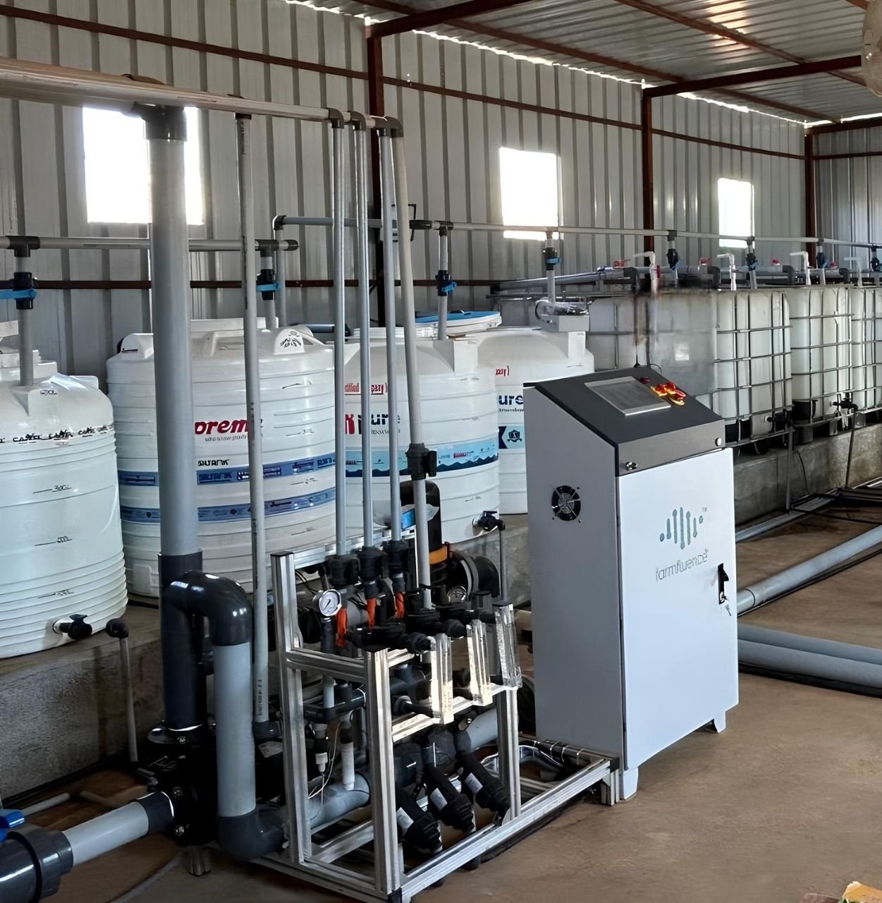 Farmfluence Automated Fertigation System | Precision Irrigation ...